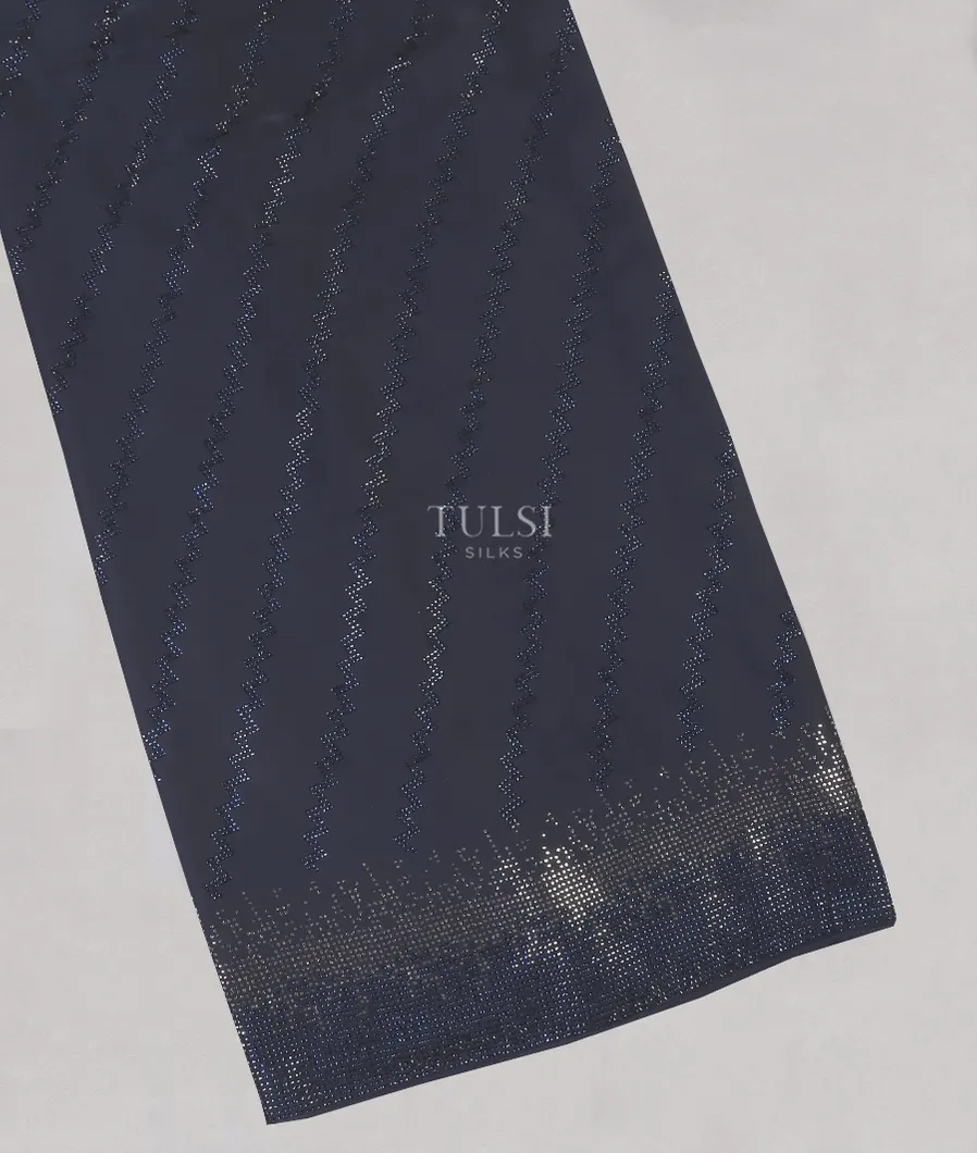 Buy Midnight Blue Georgette Silk Embroidery Saree T491905 Buy Midnight Blue Georgette Silk Embroidery Saree T491905