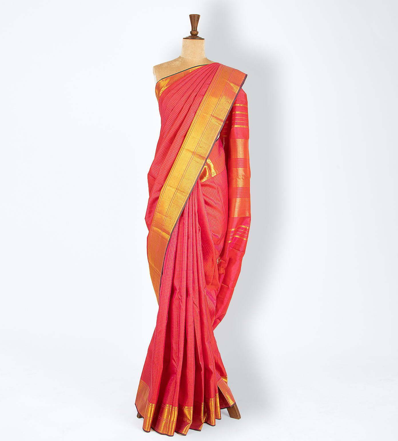 Red Kanchipuram Silk Saree