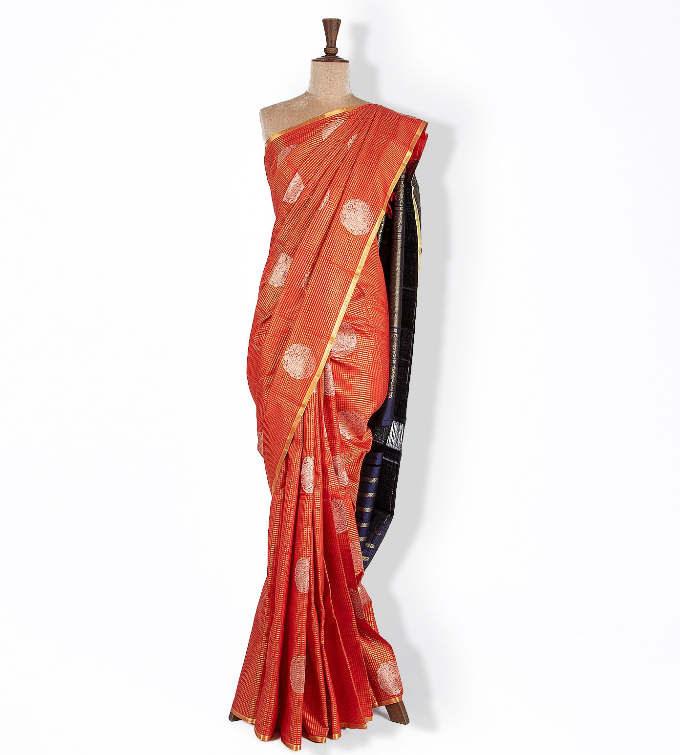 Red Kanchipuram Silk Saree