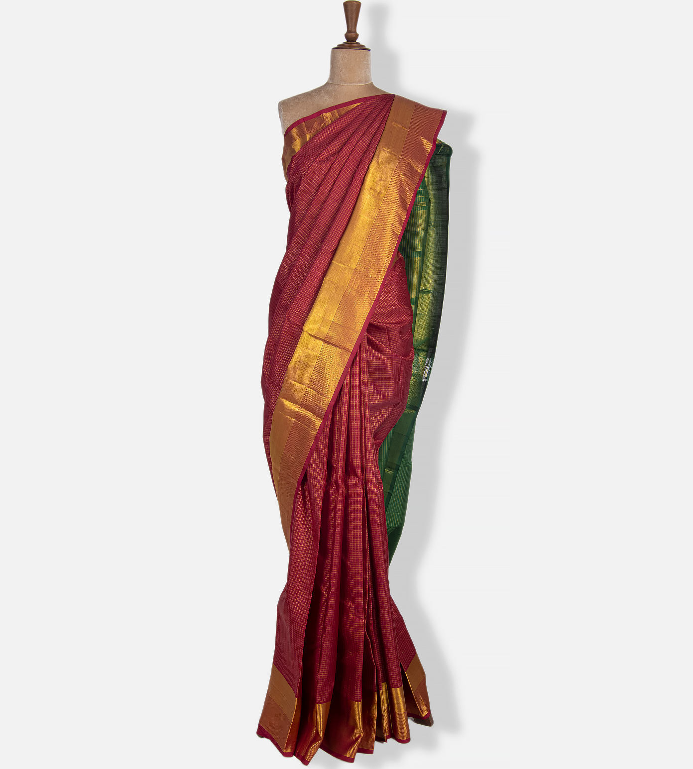 Red Kanchipuram Silk Saree