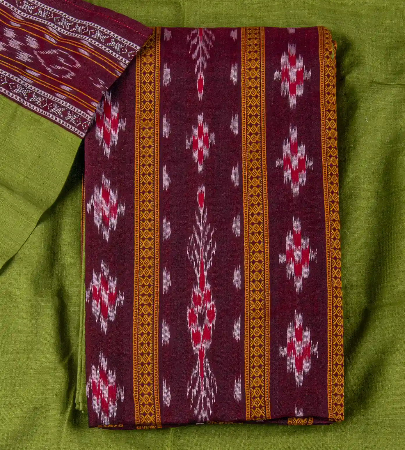 Buy Deep Red Cotton Salwar