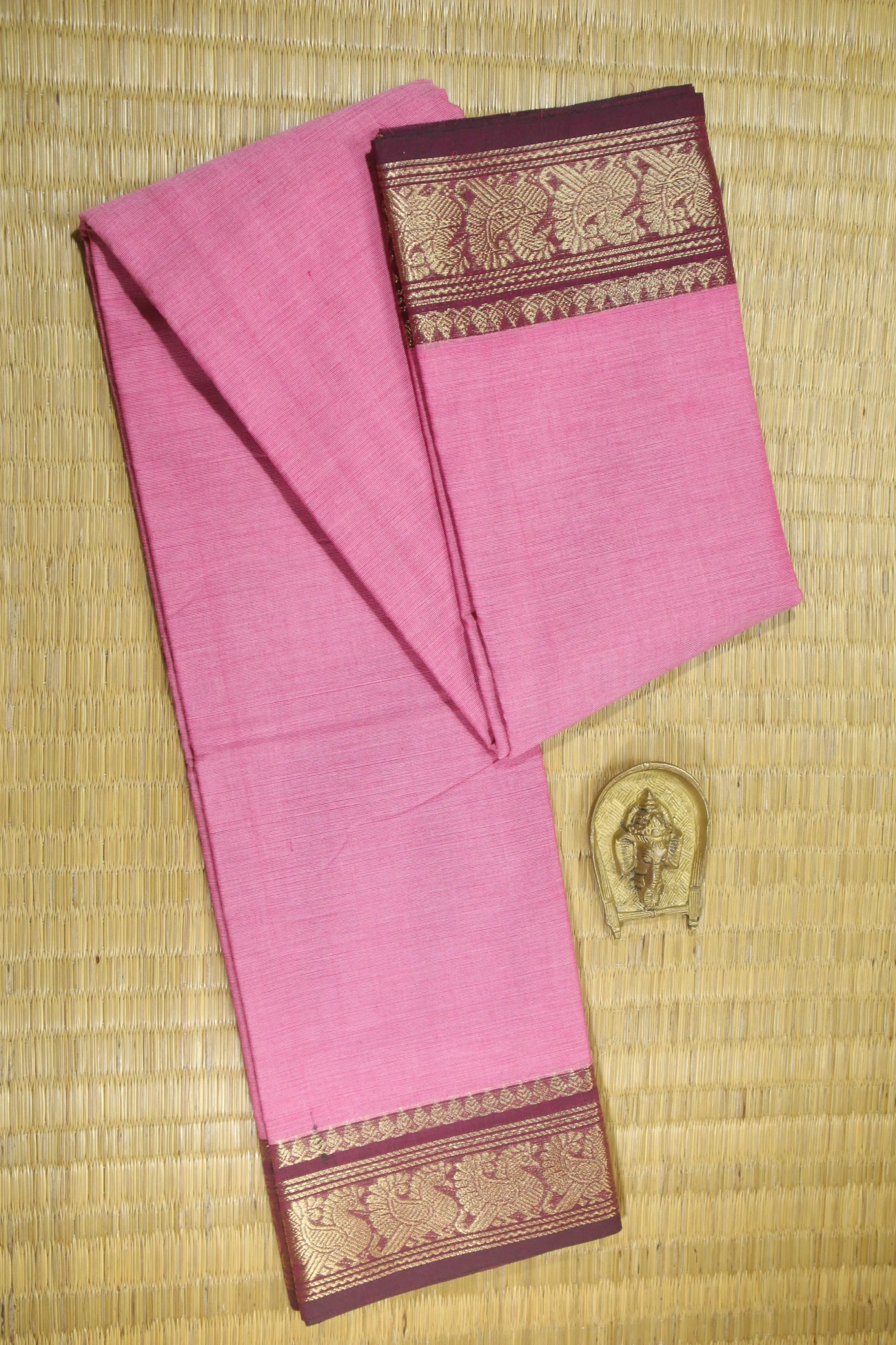 Buy Pink Peacock Malarkodi Saree