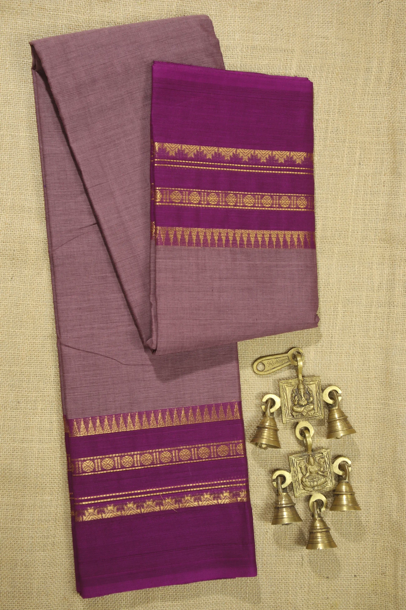 Buy Purple Temple 🛕 Ruthratcham Malarkodi Saree