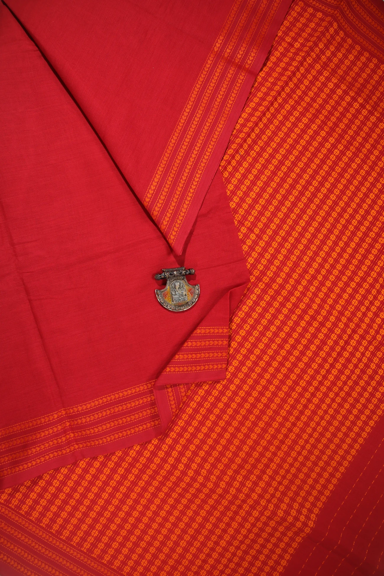 Buy Red Heart ♥ Begumpuri Saree