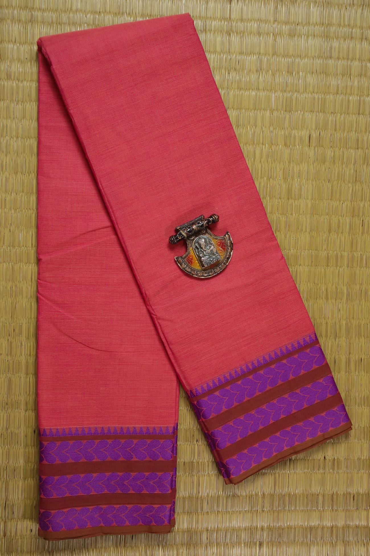 Light Pink Flower Malarkodi Sarees