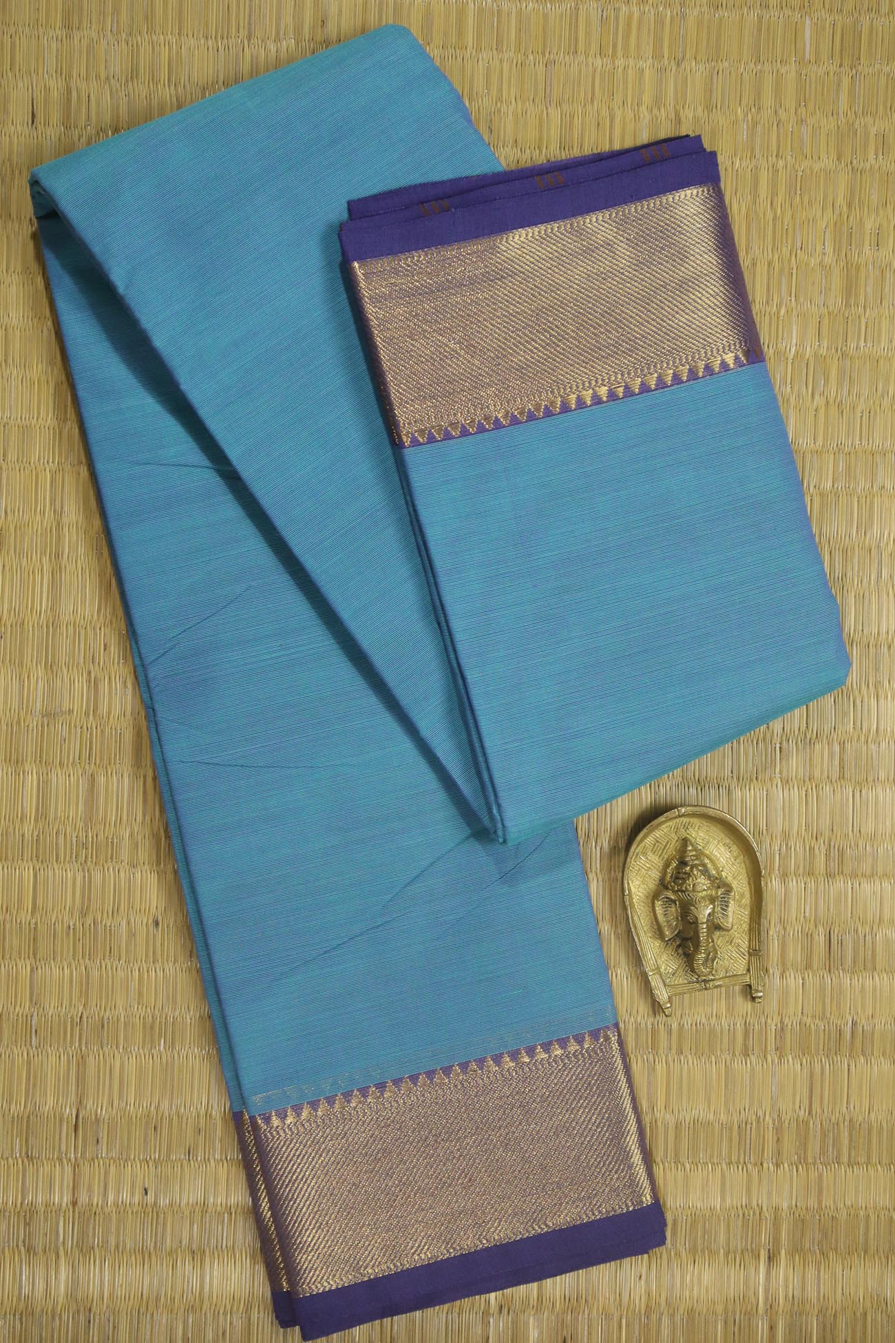 Blue Temple Malarkodi Sarees