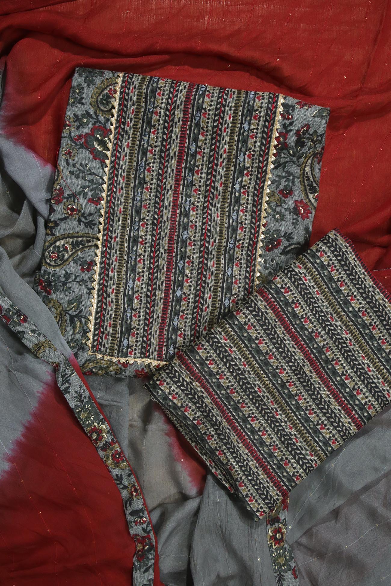 Gray Mango Ethnic Sets