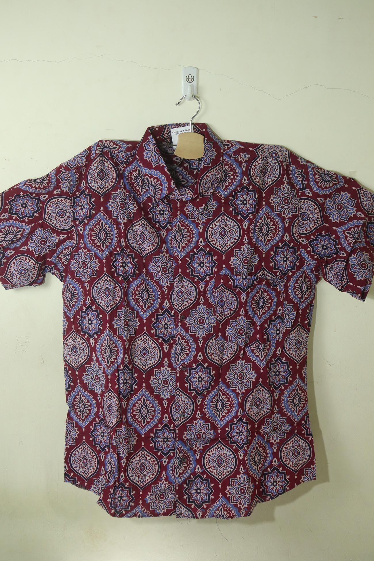 Maroon Flower Readymade Shirts